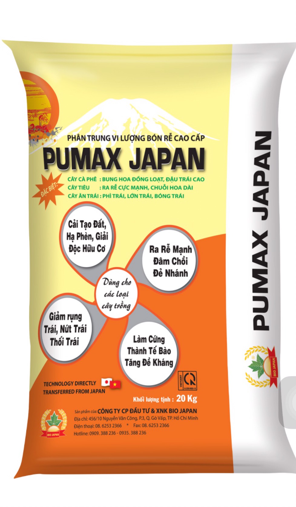 Pumx Japan-nguồn trung vi lượng cần thiết cho cây trồng - Phân bón Bio ...