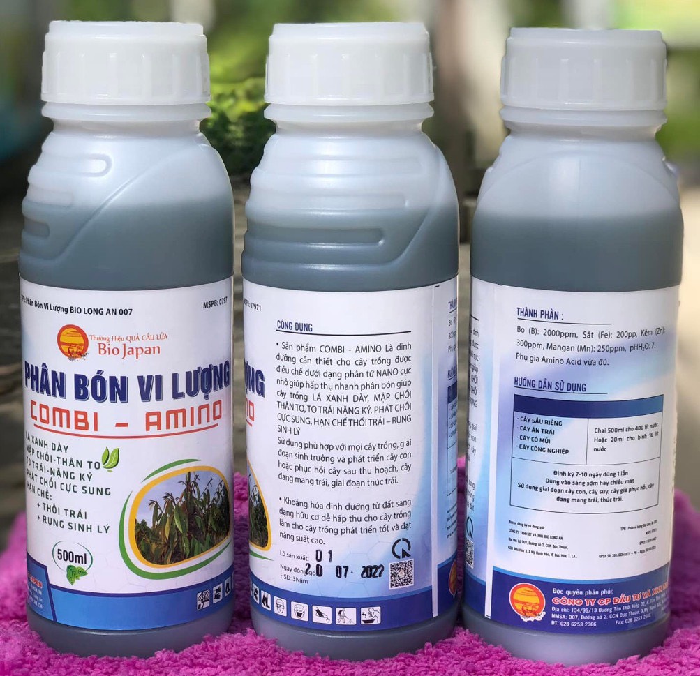 combi amino qcl - Phân bón Bio Long An